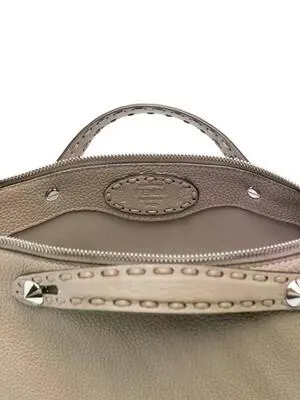 Fendi The Way Selleria Shoulder Bag - Brown