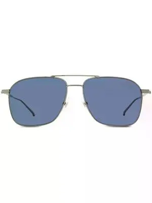 Montblanc Navigator Pilot-frame Sunglasses - Silver