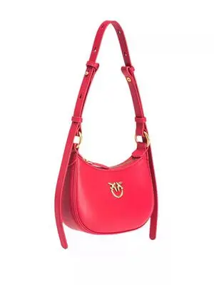Pinko Mini Half Moon Leather Shoulder Bag