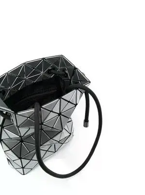 Issey Miyake Wring Geometric-panelled Bucket Bag
