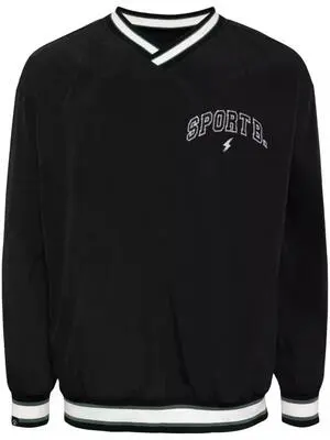 AGNES B. V-neck Pullover