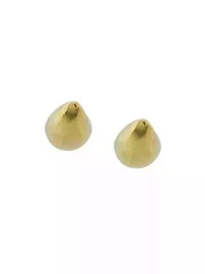 WOUTERS & HENDRIX 18kt Yellow Gold Claw Stud Earrings - Metallic