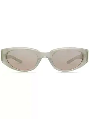 GENTLE MONSTER Monta Gc10 Oval-frame Sunglasses - Grey