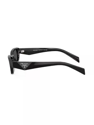 Prada Rectangle-frame Sunglasses - Black