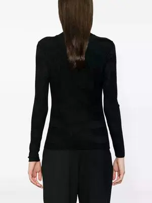 Emporio Armani Seamless Mock-neck Sweater