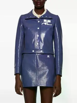 COURREGES Reedition Vinyl Jacket - Blue