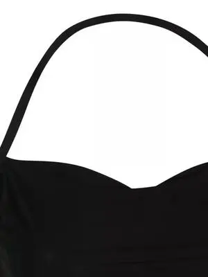 MARINE SERRE Halterneck Dress