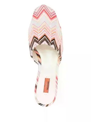 Missoni Zig-zag Slippers - Pink