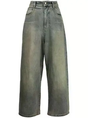 JNBY High-waisted Wide Leg Jeans