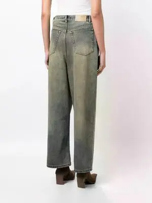 JNBY High-waisted Wide Leg Jeans