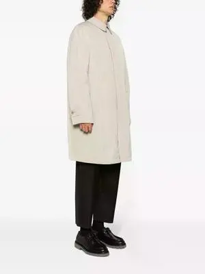 Aspesi Single-breasted Padded Raincoat