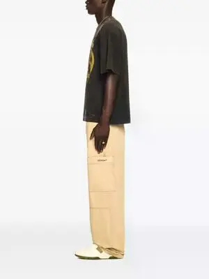 Off-White Contrast-stitching Cargo Pants