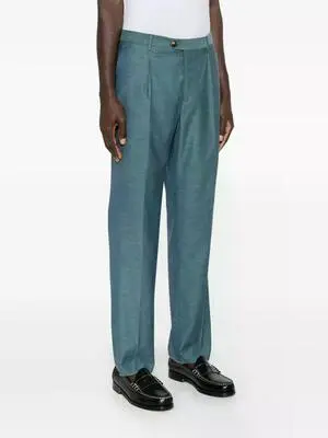 Etro Pleated Tapered Trousers