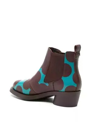 Camper Bonnie 50mm Calf-suede Ankle Boots