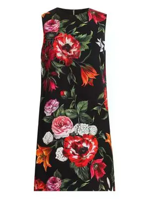Dolce & Gabbana Floral-print Mini Dress