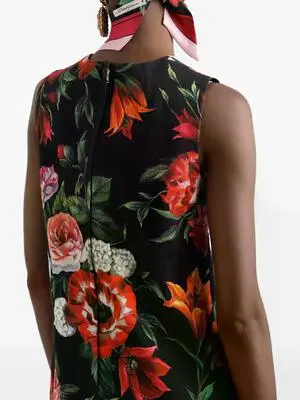 Dolce & Gabbana Floral-print Mini Dress