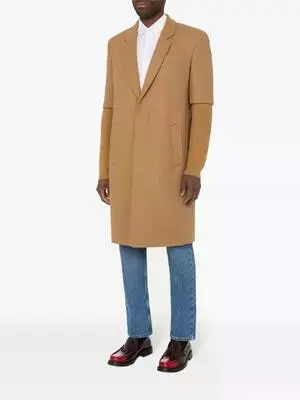 Moschino Notched-lapels Single-breasted Coat