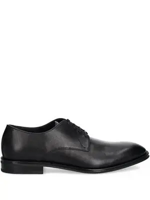 BOSS Leather Oxford Shoes - Black