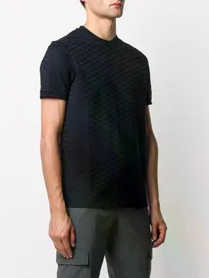 Emporio Armani Embossed Logo Cotton T-shirt