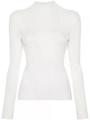 TWINSET Ribbed Turtleneck Sweater