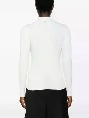 TWINSET Ribbed Turtleneck Sweater