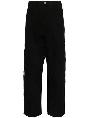 AAPE BY *A BATHING APE Logo-patch Jeans - Black