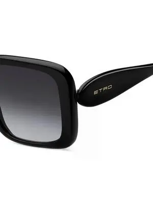 Etro Paisley Sunglasses - Black
