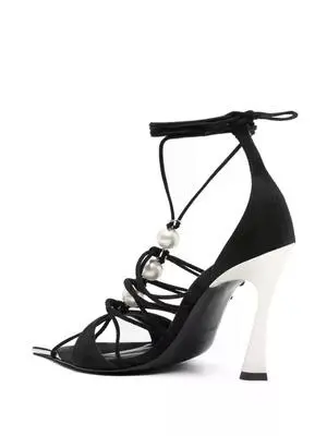 MUGLER 100mm Fang Sandals