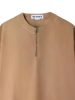 Sunnei Zip-up T-shirt