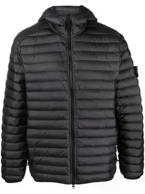 Stone Island Quilted Panelled Down Jacket