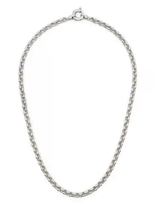 Tom Wood Thick Rolo Chain Necklace - Silver
