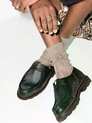Paraboot Michael Lisse Leather Lace-up Shoes