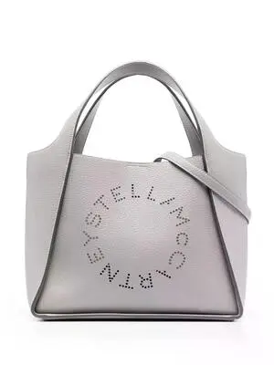 Stella McCartney Stella Logo Crossbody Bag - Grey