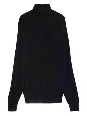 CRUCIANI Roll-neck Sweater - Blue