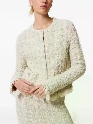 TWINSET Tweed Lurex Jacket
