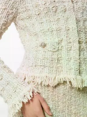 TWINSET Tweed Lurex Jacket