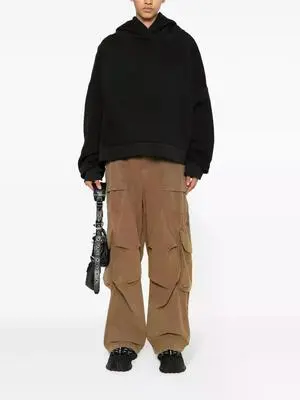 ENTIRE STUDIOS Drop-shoulder Cotton Hoodie