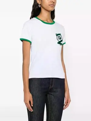 Coperni Embroidered T-shirt - White
