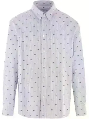 Maison Kitsuné Profile Fox Shirt - Grey
