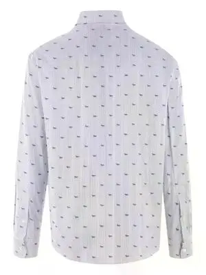 Maison Kitsuné Profile Fox Shirt - Grey