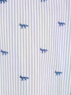 Maison Kitsuné Profile Fox Shirt - Grey