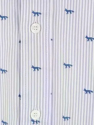Maison Kitsuné Profile Fox Shirt - Grey