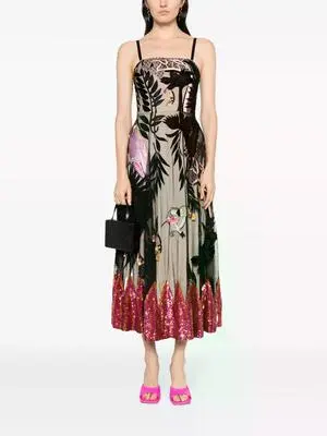 TEMPERLEY LONDON Opera Sleeveless Maxi Dress