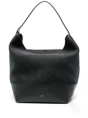 TOTEME Belted Doublé Tote Bag - Grey