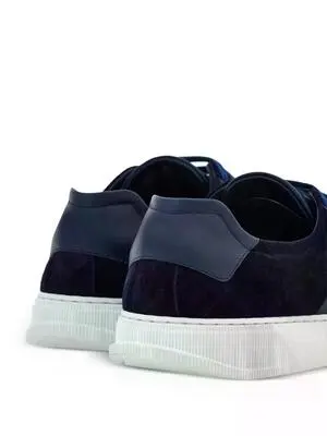 FERRAGAMO Lace-up Leather Sneakers