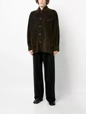UMA WANG Corduroy Button-up Shirt Jacket