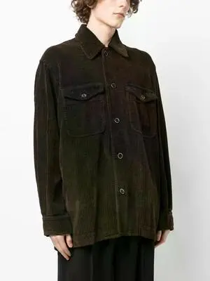 UMA WANG Corduroy Button-up Shirt Jacket