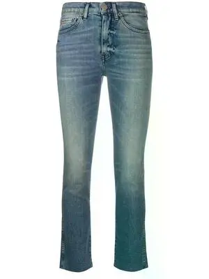 3x1 Raw Edge Hem Jeans For Women