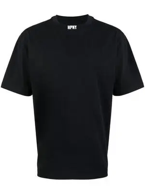 Heron Preston Logo-patch Crew-neck T-shirt - Black