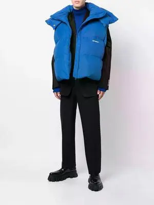 Off-White Down-feather Hooded Jacket